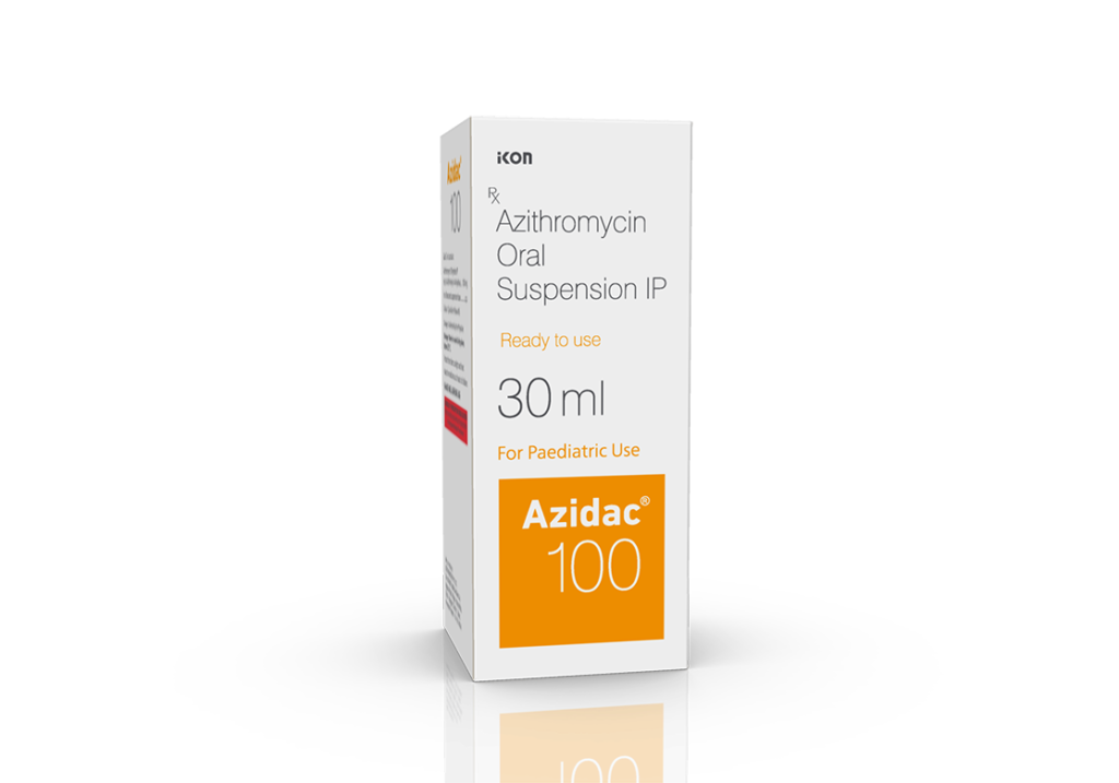 Azithromycin 100 mg / 5 ml Oral Suspension – Iosis Remedies